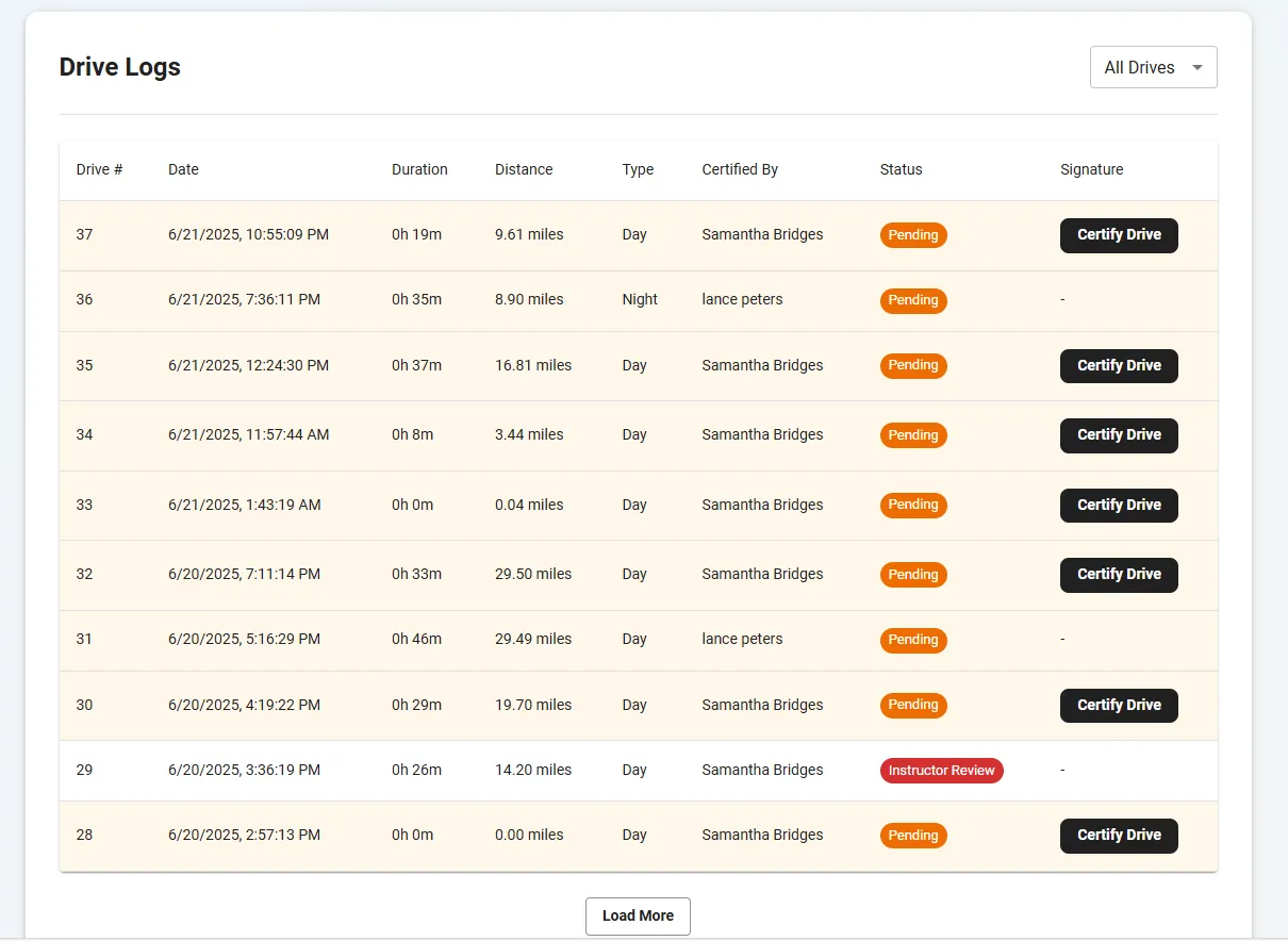 DriveLogs - #1 Driving Log App for Student Drivers | Track Hours & Get ...